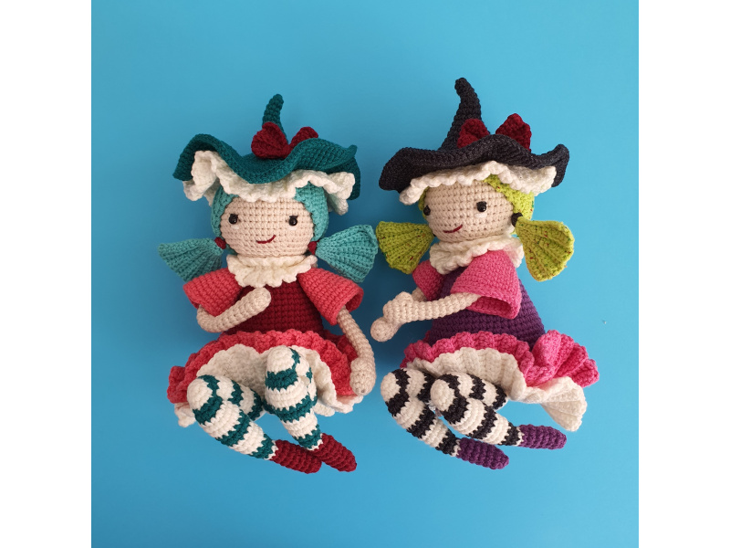 Alice the Witch Crochet Pattern | Amigurumi Crochet | PDF pattern