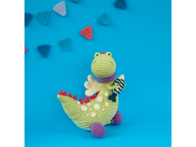 Tim the flying Dragon Crochet Pattern | Amigurumi Crochet