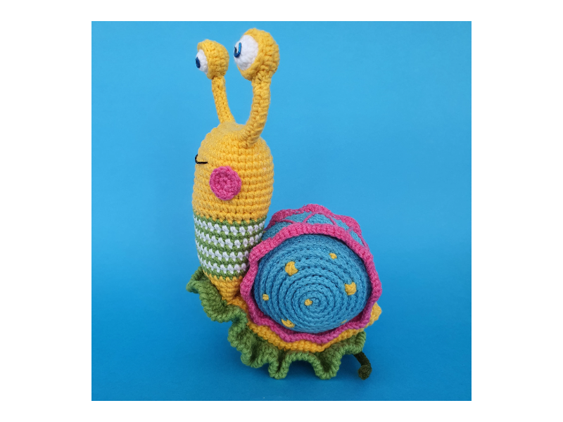 Rio the Snail Crochet Pattern | Amigurumi Crochet | PDF pattern
