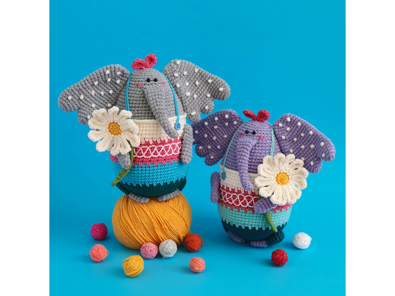 Florens the Elephant Crochet Pattern | Amigurumi Crochet